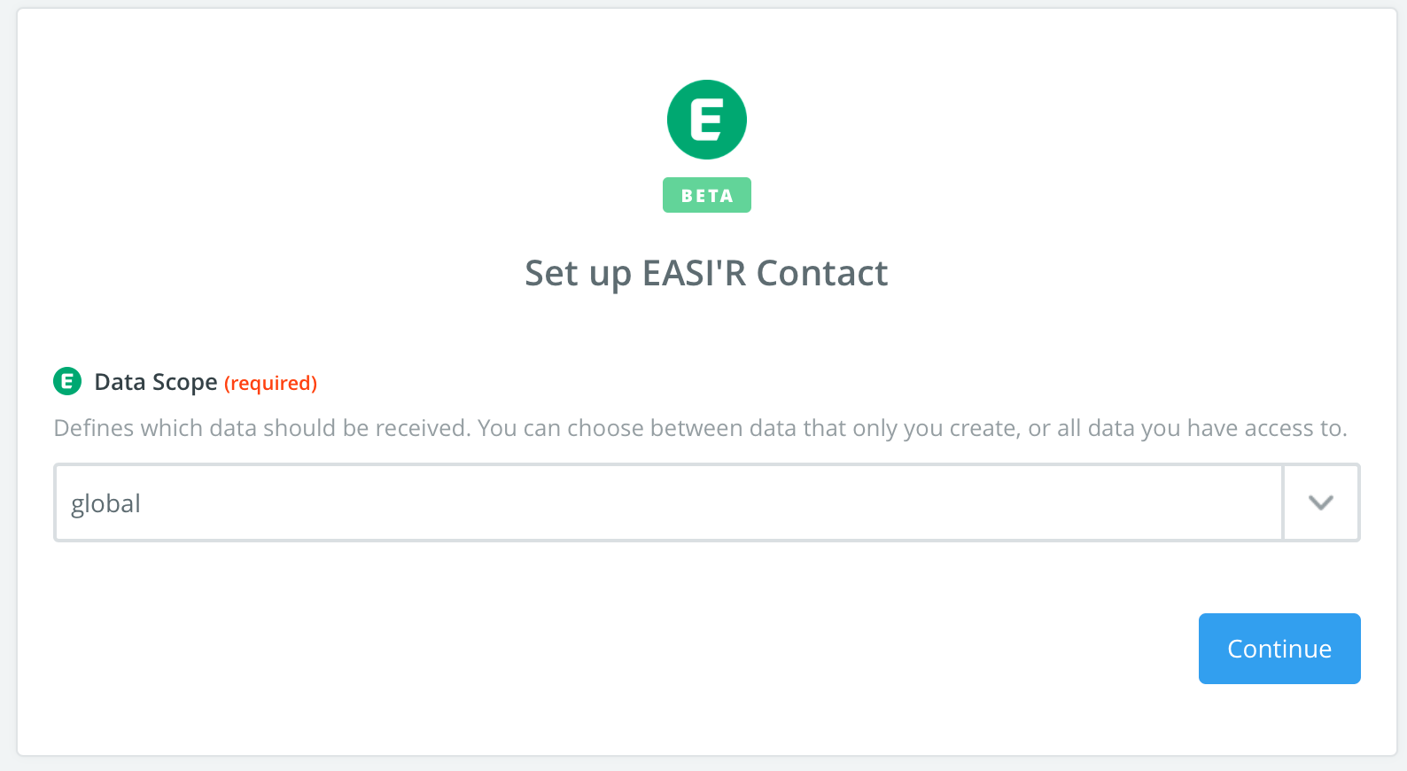 Zapier - EASI'R Documentation